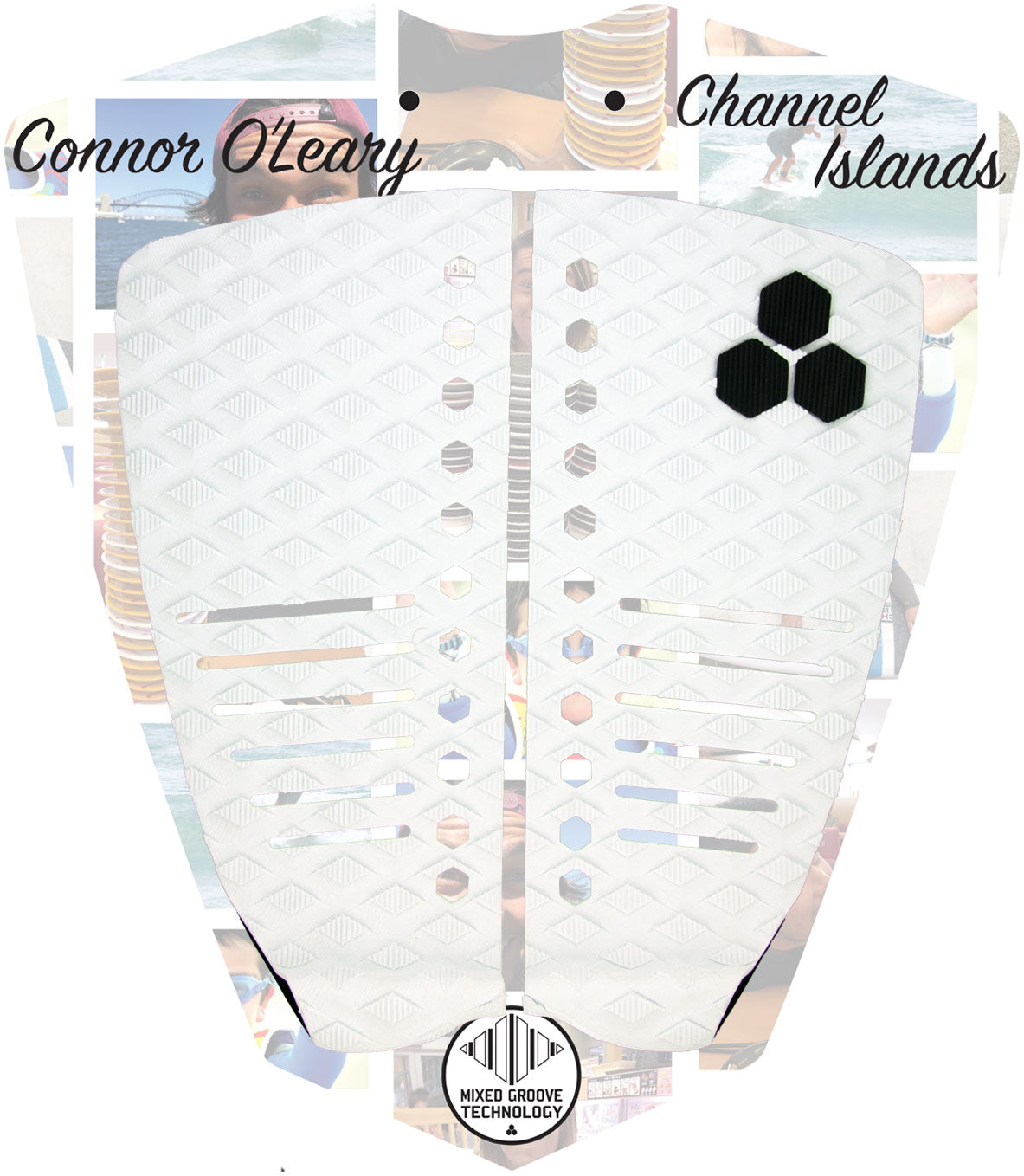 Mixed Groove 2 Piece Flat Pad – Channel Islands Surfboards